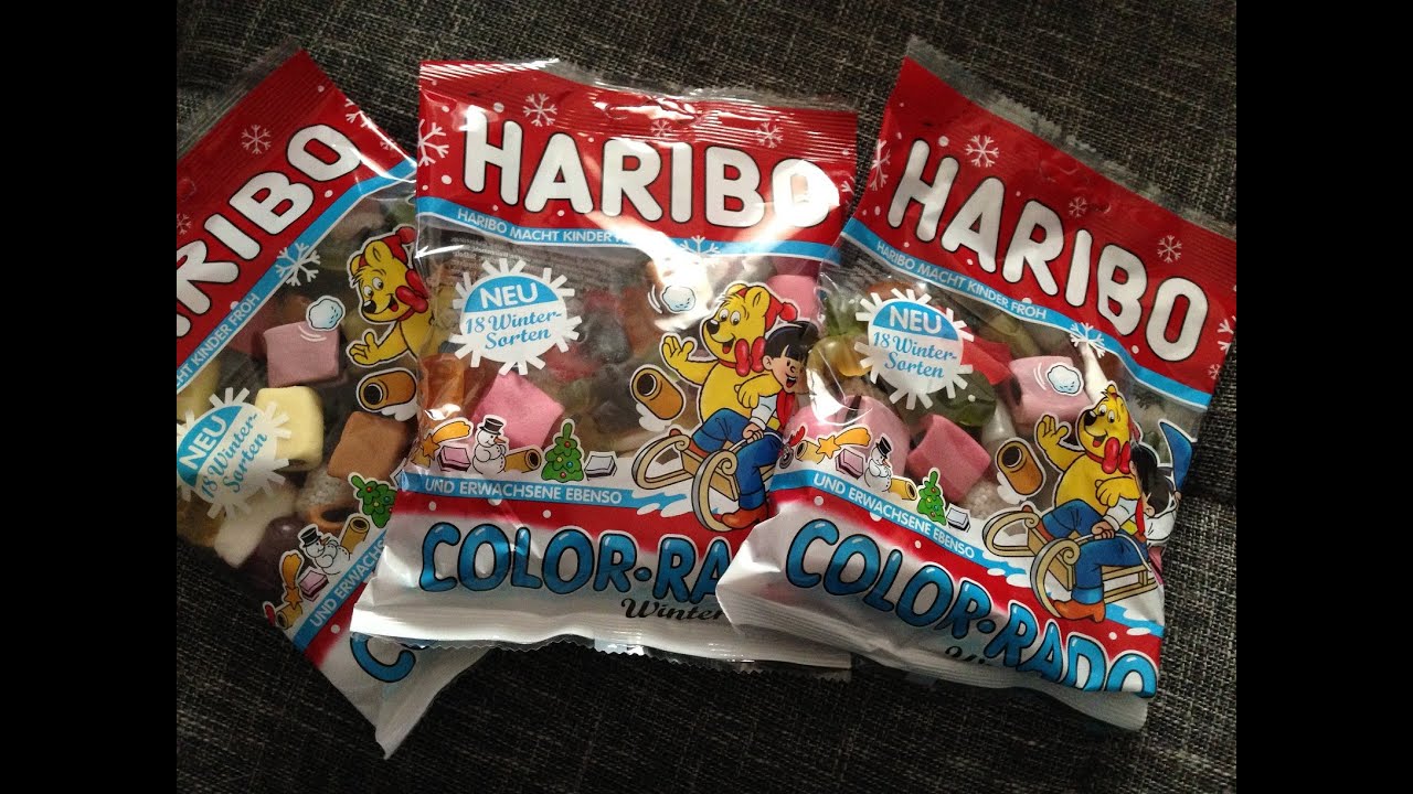 haribo color-rado winter gewonnen :) - YouTube