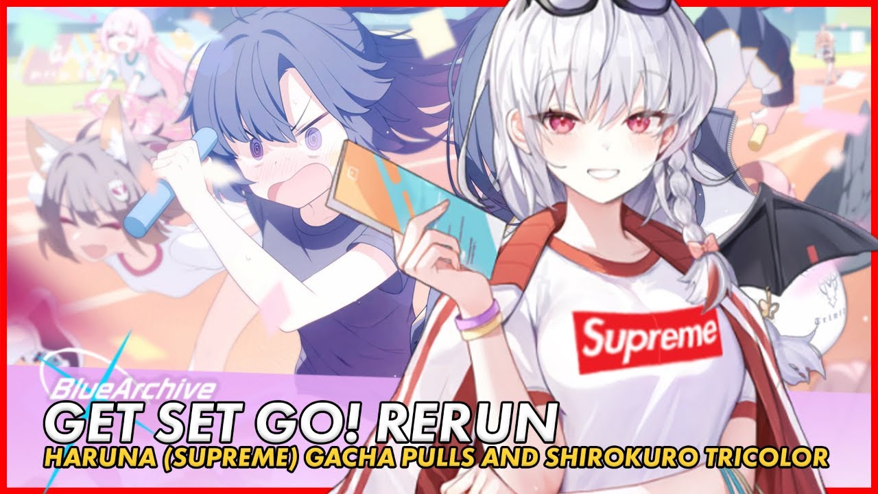 [Blue Archive] Get Set GO! Haruna Supreme (Track) Gacha Pulls and ...