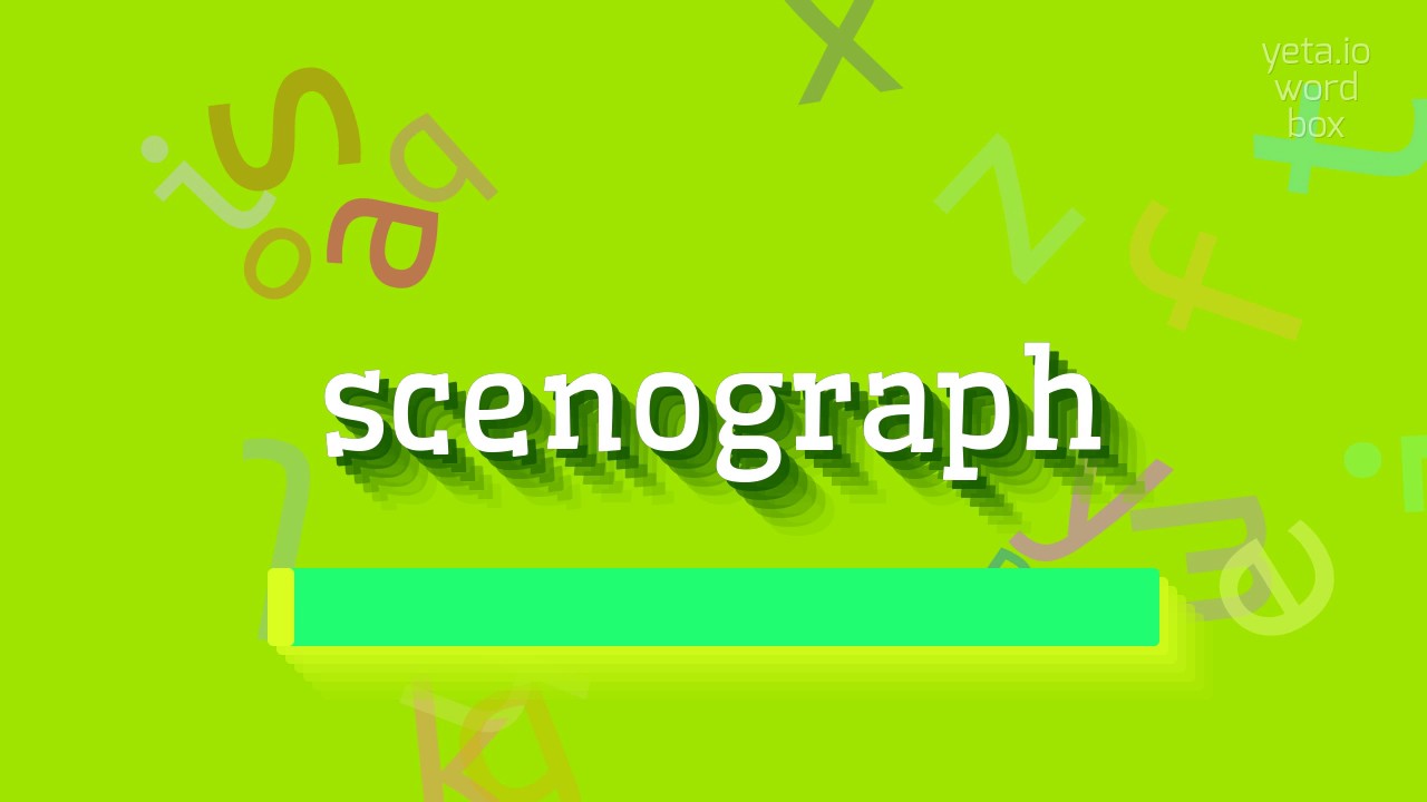 How to say "scenograph"! (High Quality Voices) - YouTube