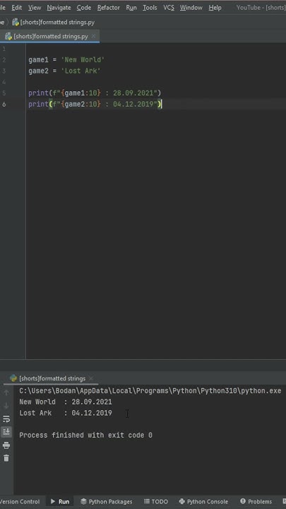 Did You Know You Can Do This With Formatted Strings Python Programming Coding Code Strings