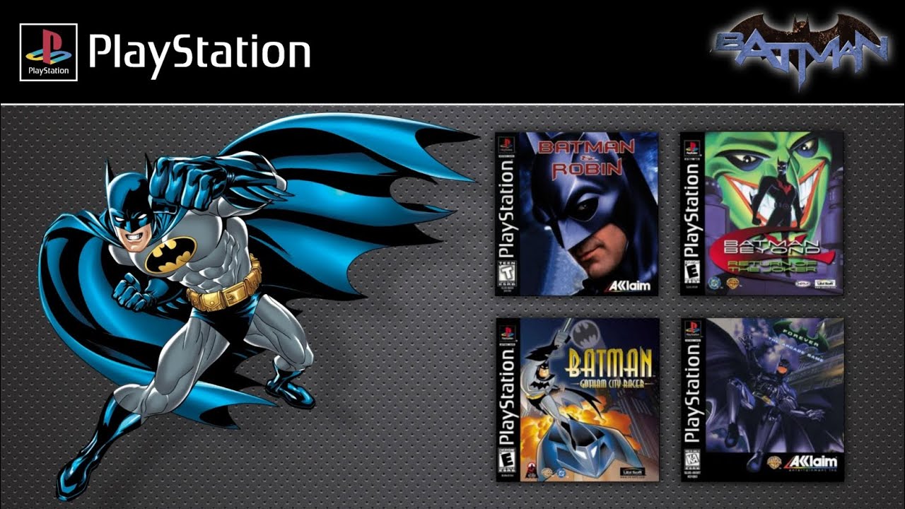 Batman series for PlayStation | PS1 | DuckStation - YouTube