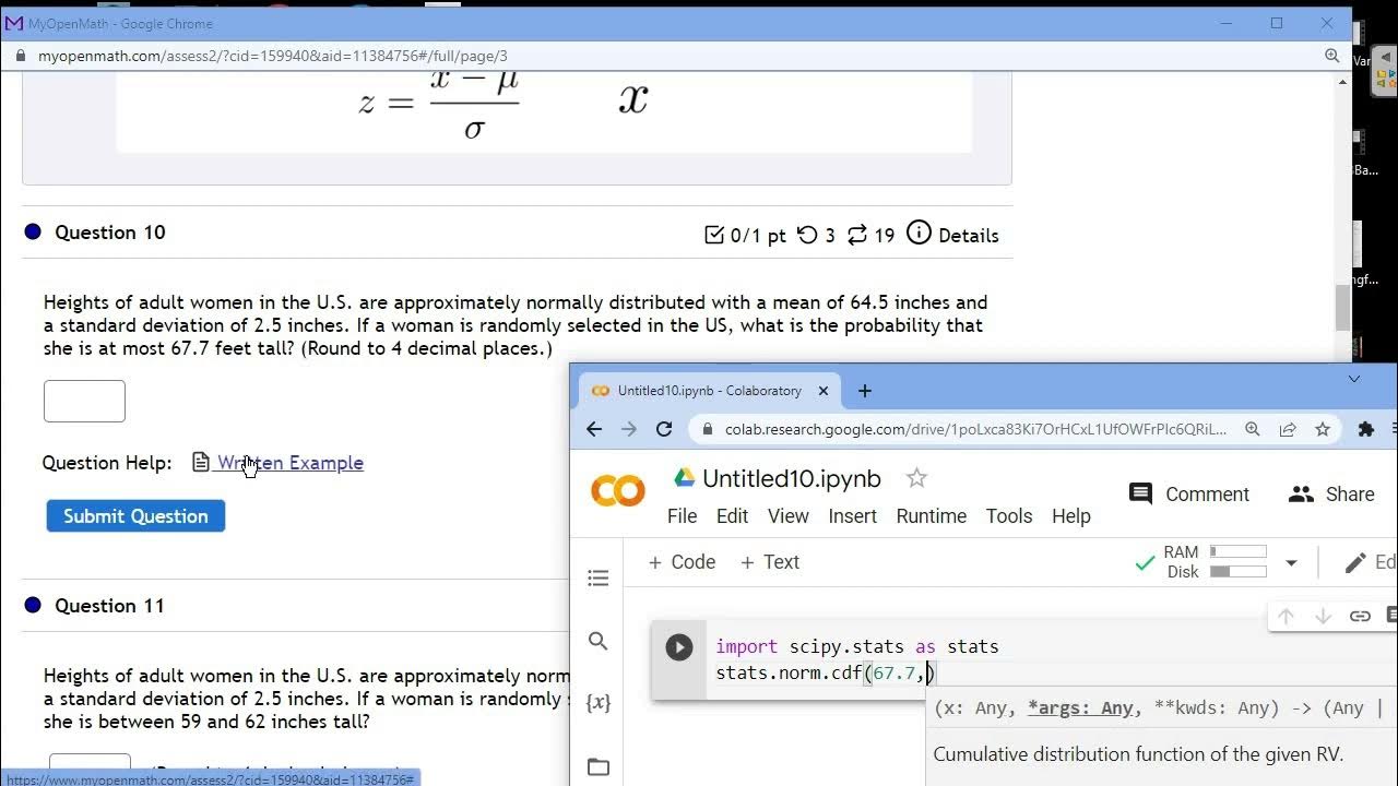 STA2023: Non-Standard Normal Distributions - YouTube