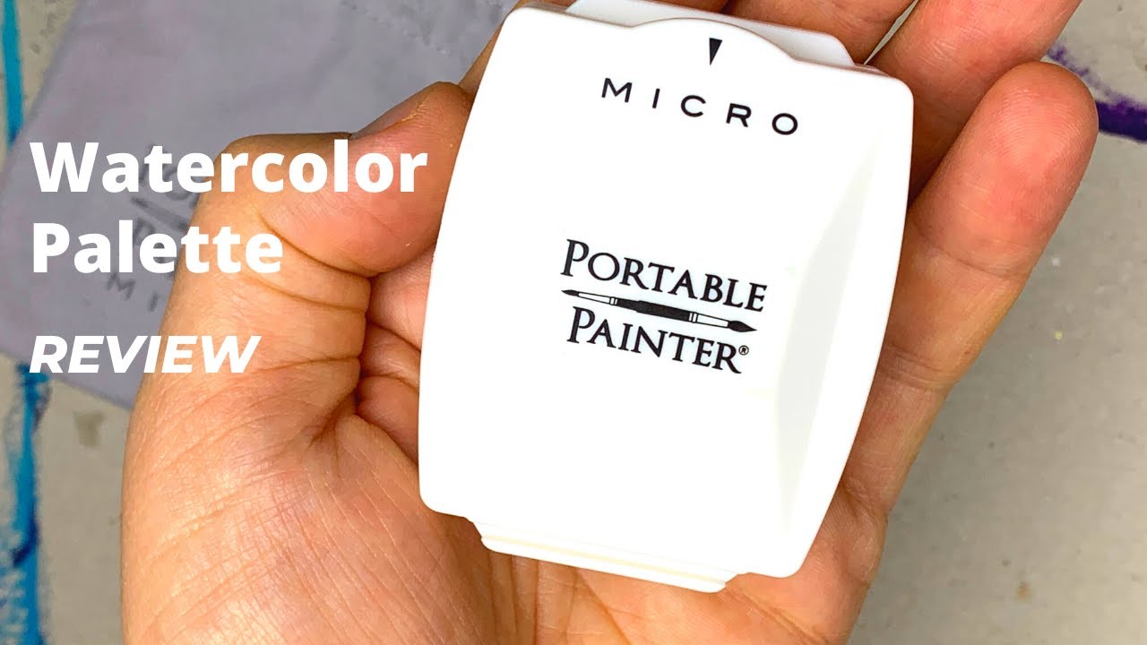 Micro Portable Painter Watercolor Palette - Review - YouTube