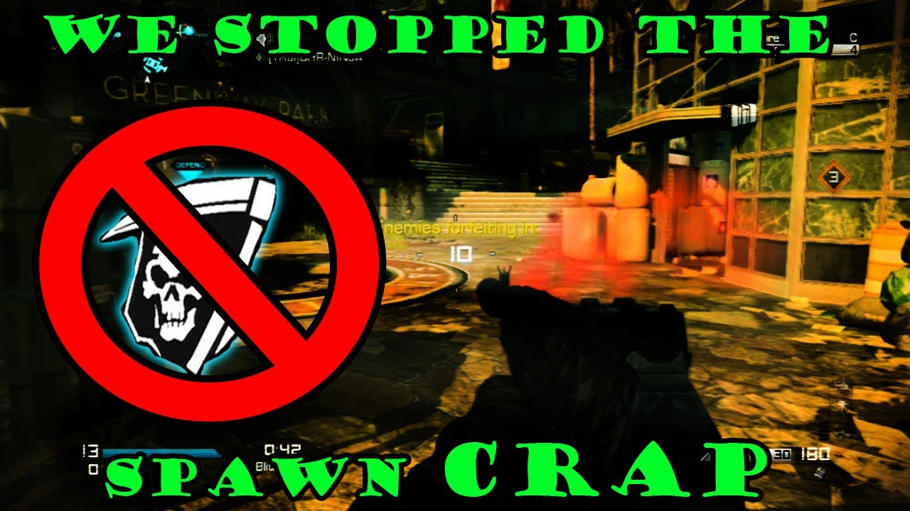 COD Ghosts Gameplay - "We Stopped The Spawn Trap, They Got Angry" - YouTube