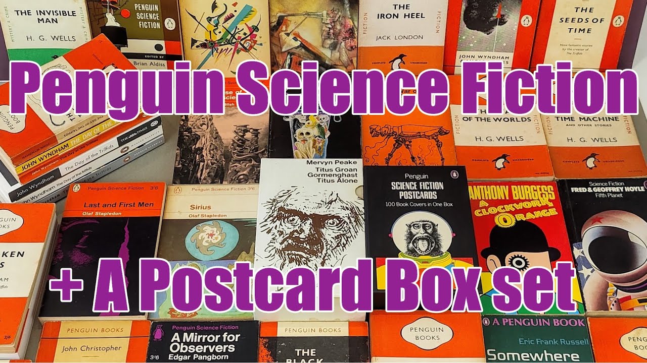 Penguin Science Fiction + Postcard Box Set - Fantastic Vintage Penguin ...