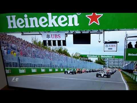 FORMEL 1 Kanada 2016 der Start