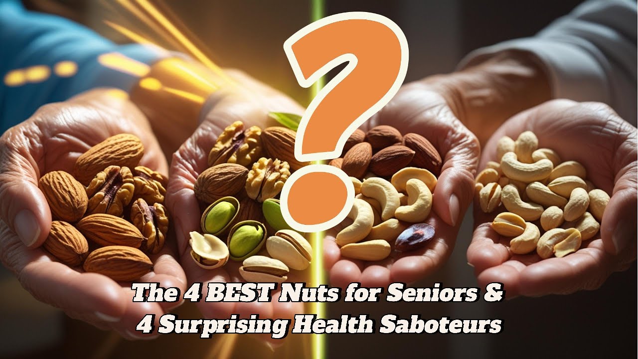 The 4 BEST Nuts for Seniors & 4 Surprising Health Saboteurs - YouTube