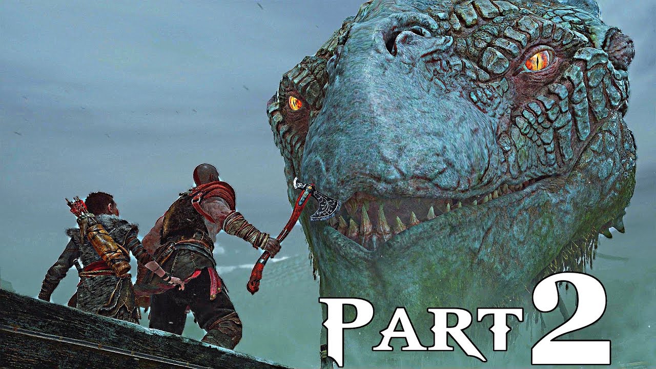 God of War Gameplay Walkthrough Part 2- Jörmungandr The World Serpent ...