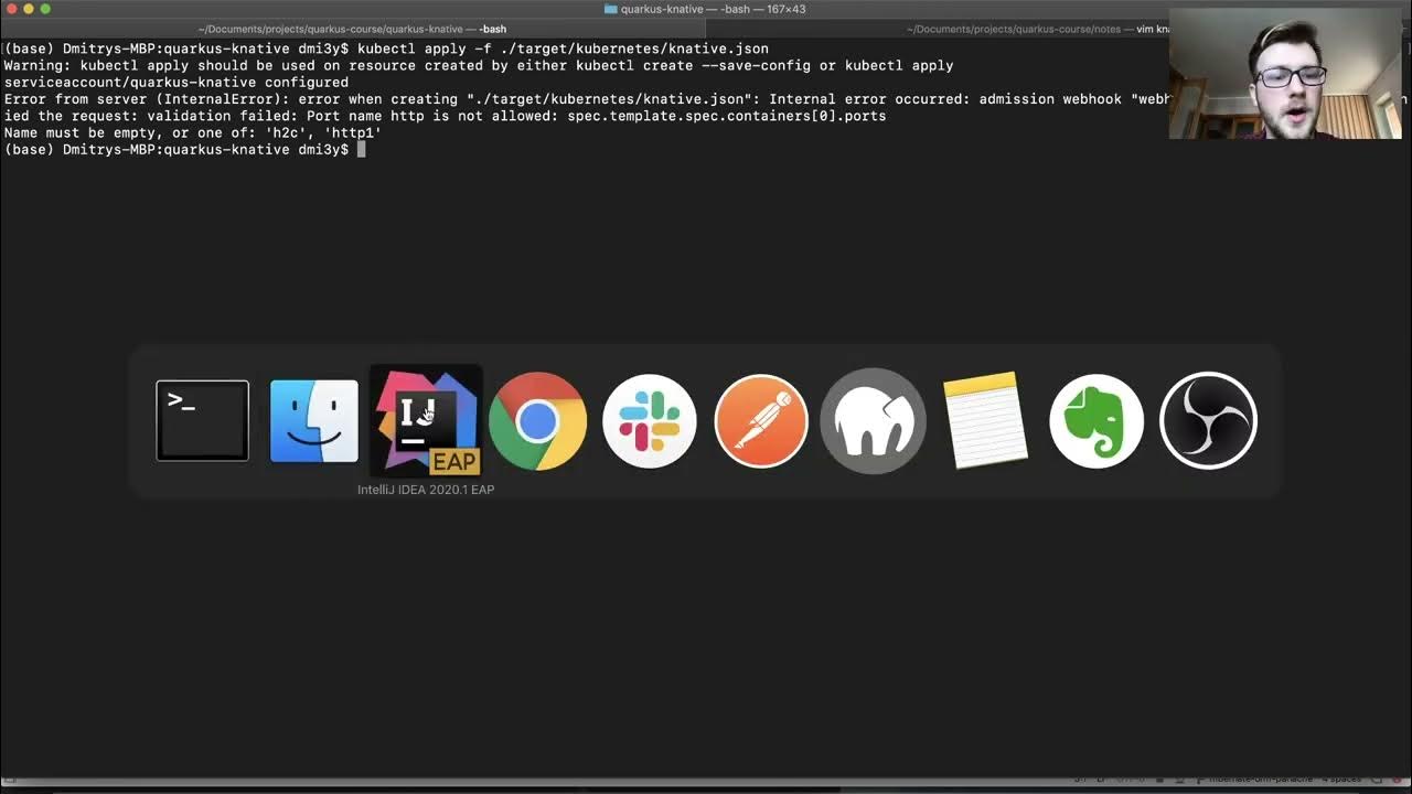 Quarkus Backend development with Java and GraalVM - Deploying Native Applications on Knative k8s ...