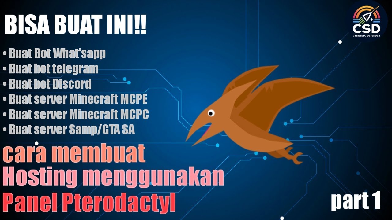 Cara membuat server menggunakan panel pterodactyl [Full Penjelasan ...