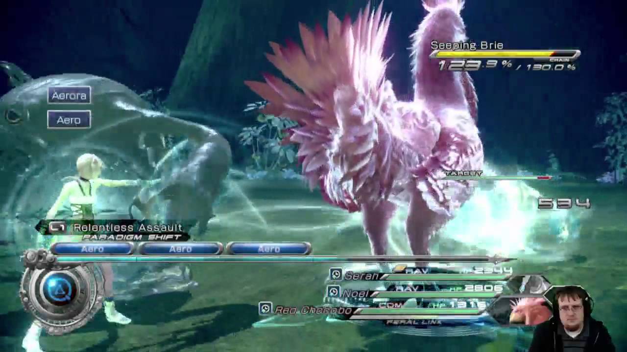 FF13-2 (Day 7 - Blind) Time to save the past, with the future, from the ...