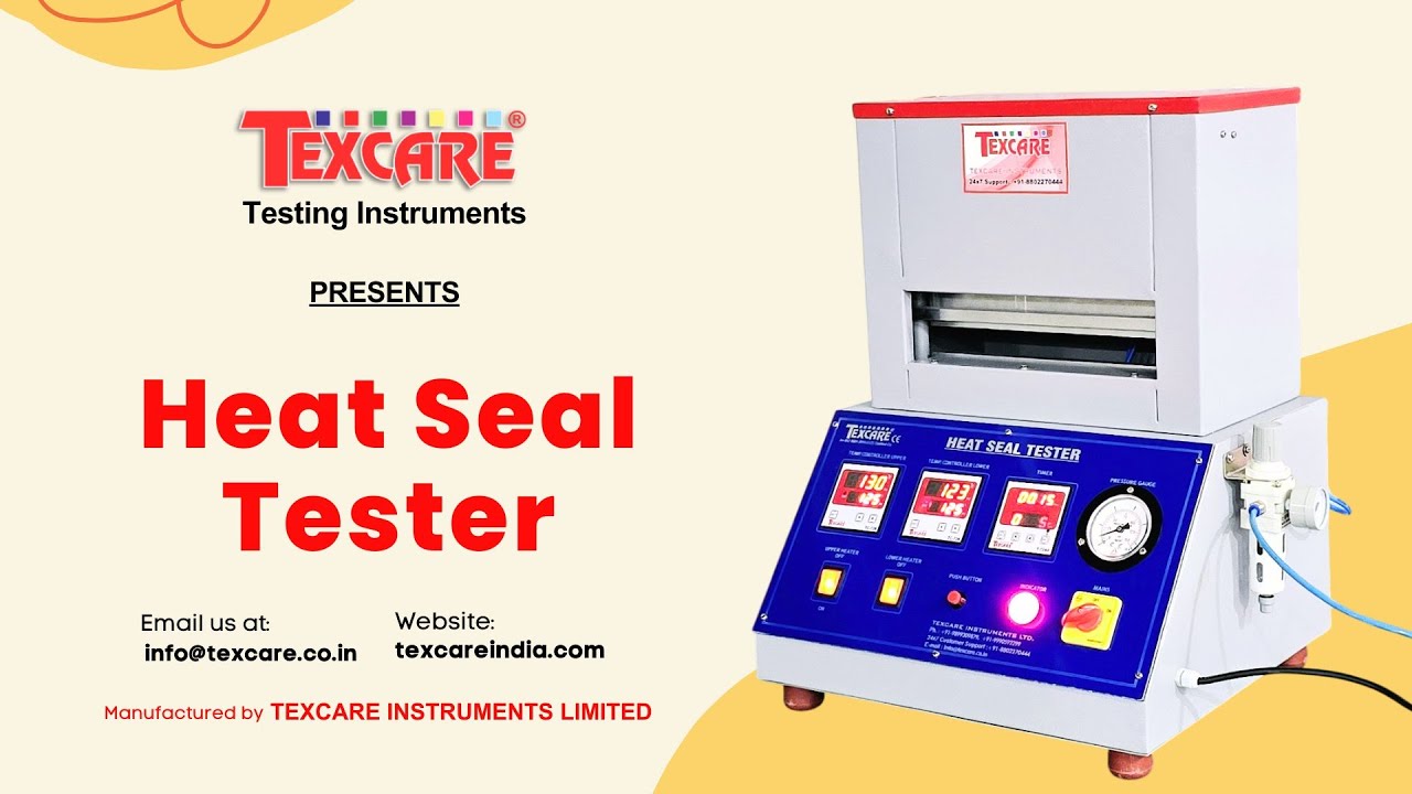Heat Seal Tester, Laboratory Heat Sealer, Heat Sealing Machine for ...