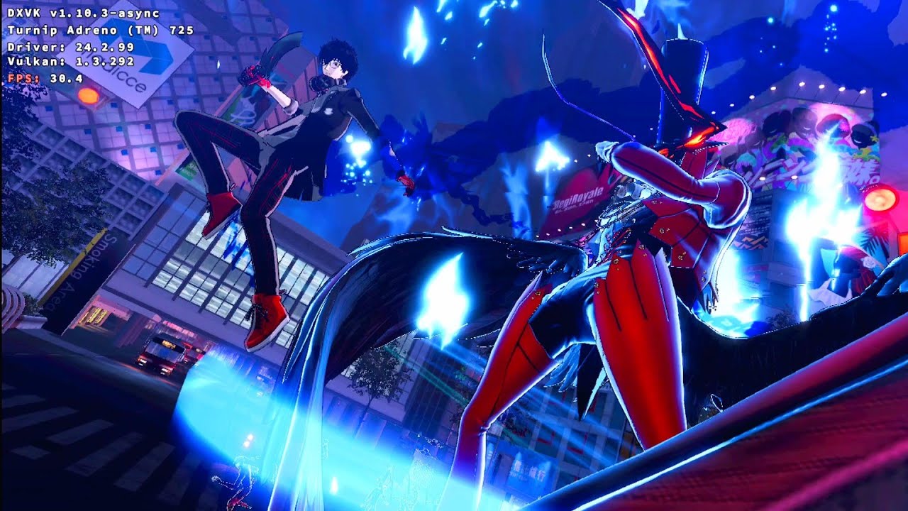 Persona 5 Strikers Max Graphics Set 30Fps Bug Y70 Winlator Afei Glibc 7 ...