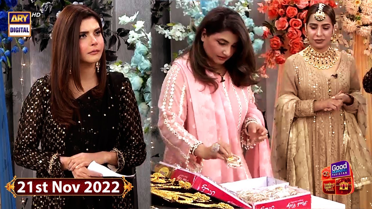 Good Morning Pakistan - Wedding Master Class - Jewelry Special - 21st ...