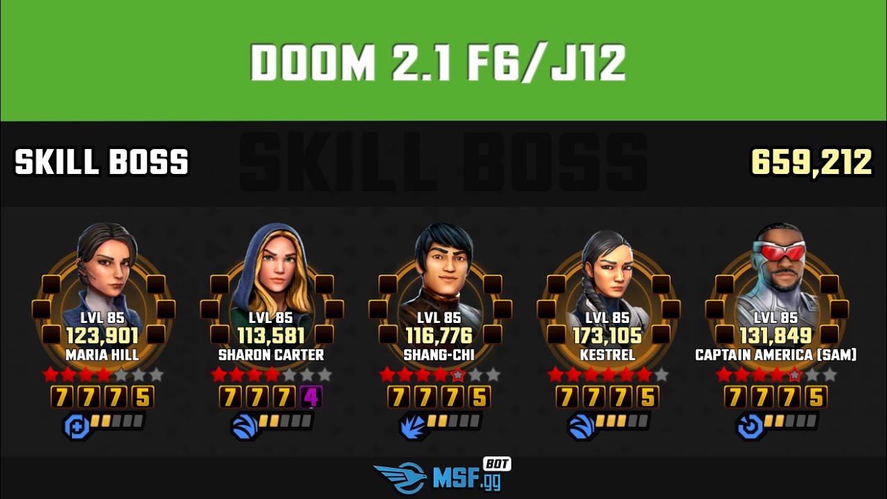 MSF Raid - Doom 2.1 - Skill Boss - F6/J12 - YouTube