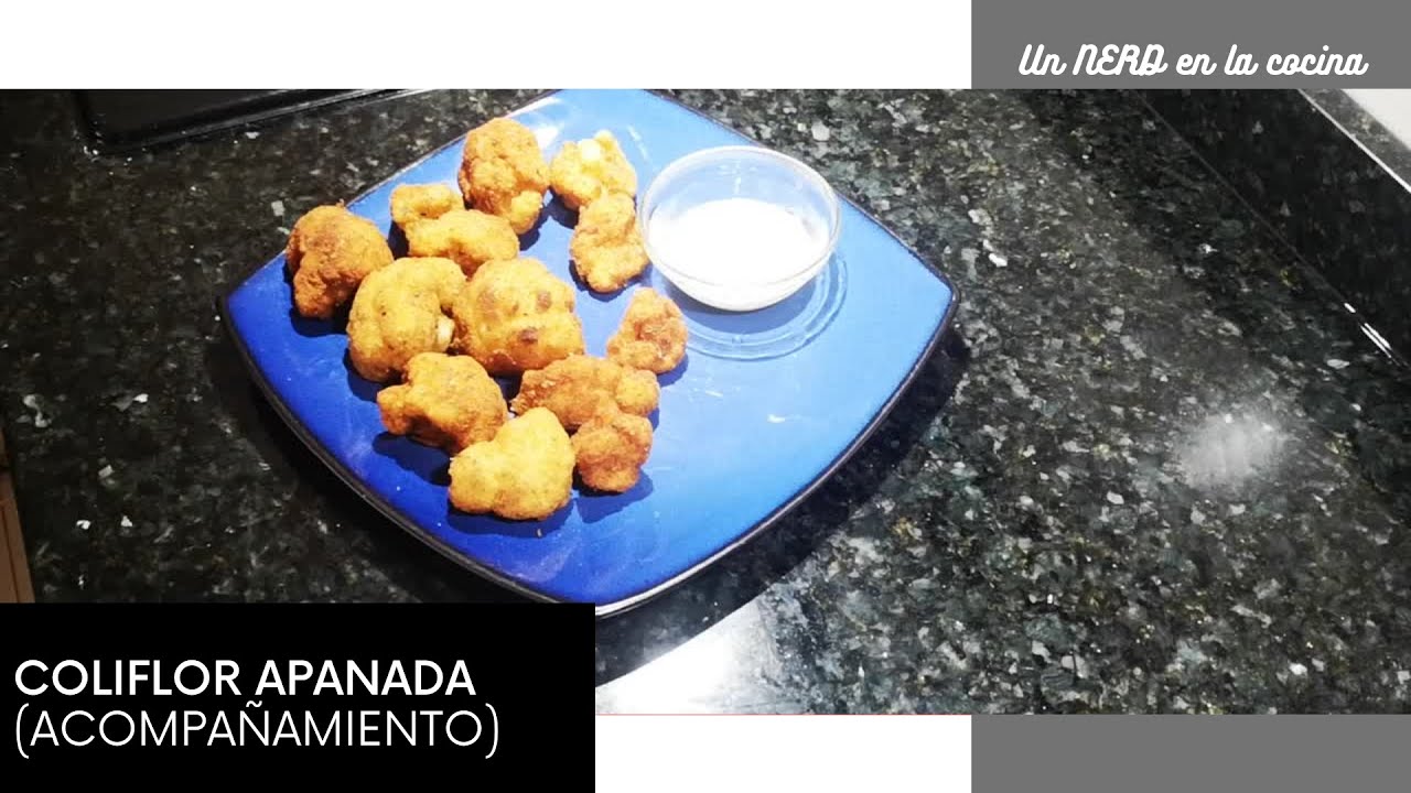 Coliflor apanada (snack o acompañamiento) - YouTube