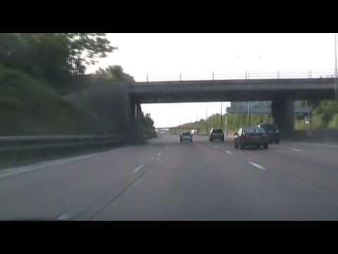 M25 anti-clockwise J13 - J10 - YouTube