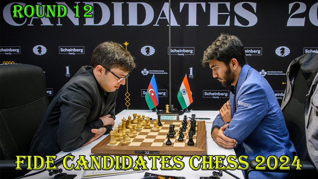 ON TOP!! Nijat Abasov vs Gukesh || FIDE Candidates Chess 2024 - R12 ...