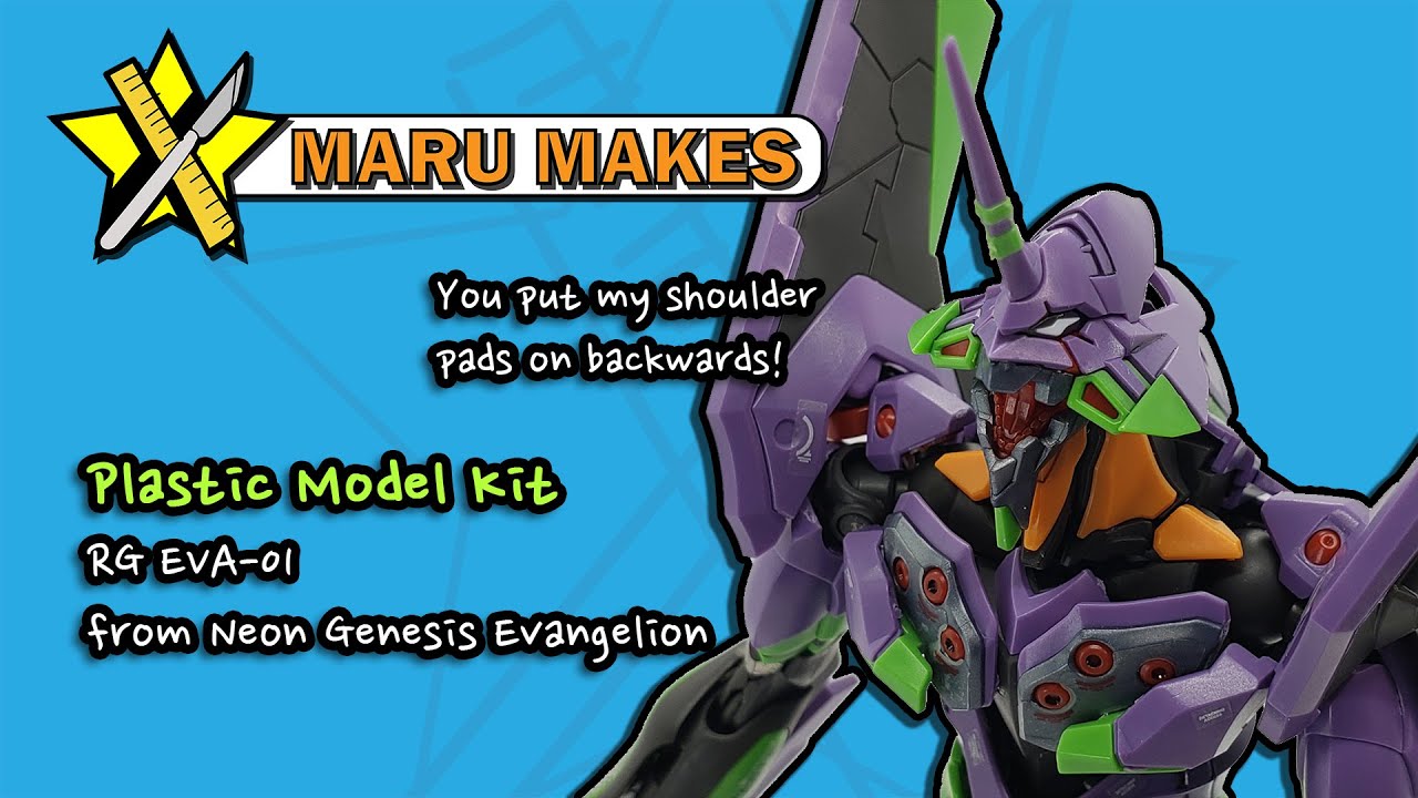 How to Build Bandai's RG series Unit Eva-01 from Neon Genesis ...