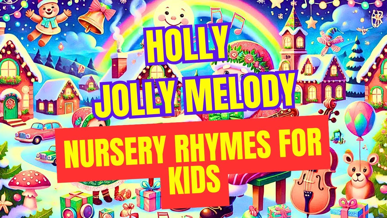 Nursery Rhymes for Kids: Holly Jolly Melody - YouTube