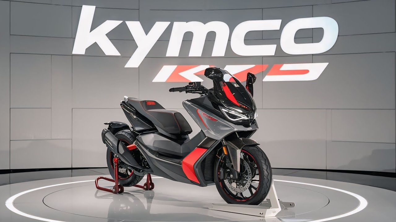 2025 Kymco AK 575: Next-Level Maxi-Scooter Unveiled - YouTube