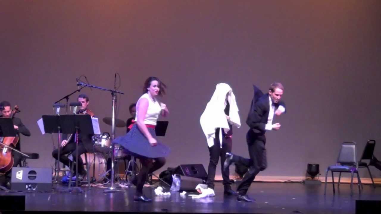 Natalie Weiss & Ben Gunderson tap to Moses Supposes - YouTube