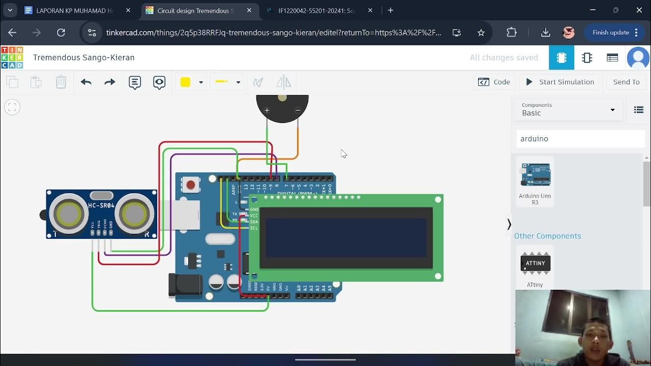 Rangkaian arduino - YouTube