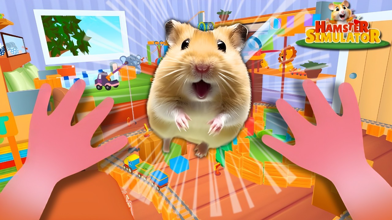 I Became A HAMSTER in VR! - I Am Hamster - YouTube