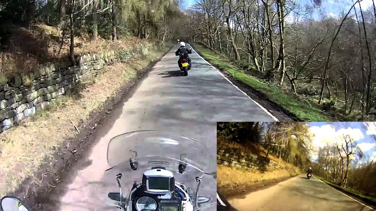 Looking at the road through Strines, Derbyshire. - YouTube