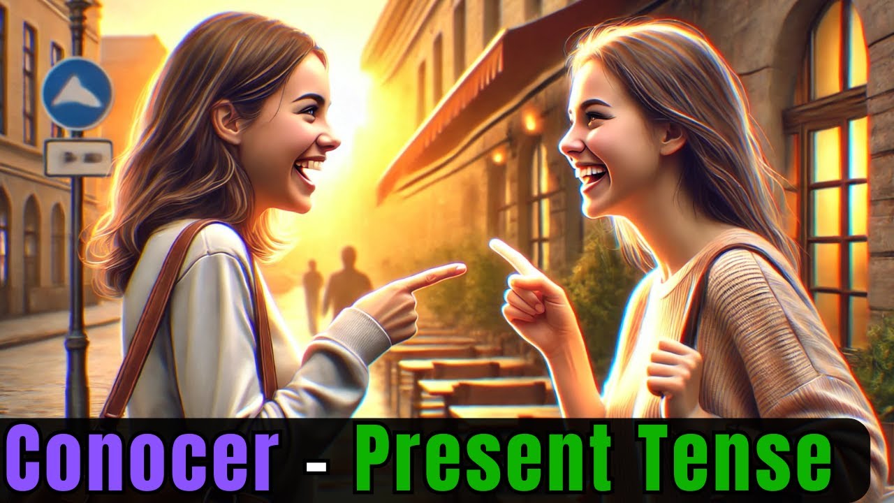 "CONOCER" in Spanish: Present Tense Verb Conjugation, Conversation ...