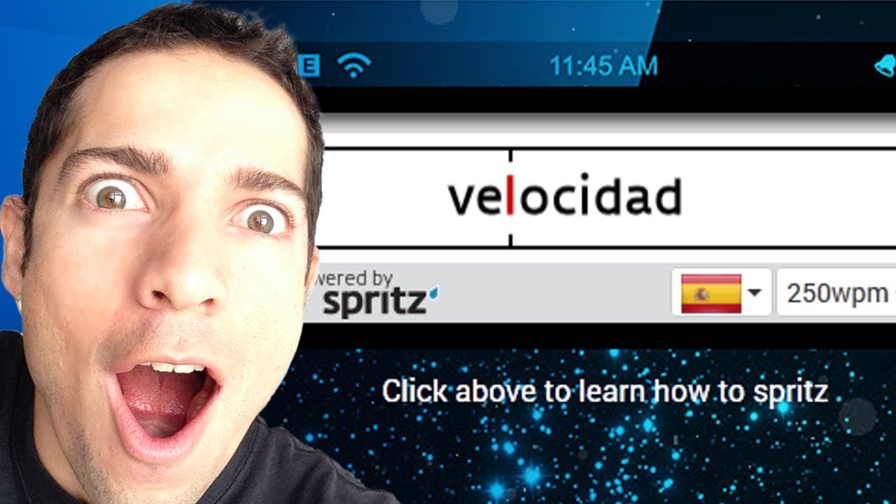 SPRITZ APP PARA LEER MAS RAPIDO - YouTube