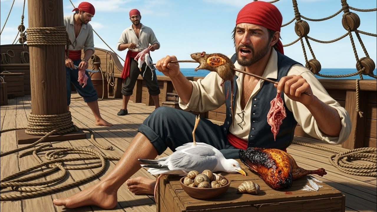 How Pirates Ate Rats, Birds, and Whatever They Could Find - YouTube