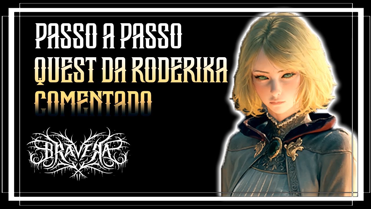 GUIA COMPLETO DA QUEST DA RODERIKA EM ELDEN RING #questline - YouTube