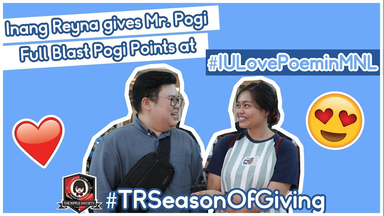 Inang Reyna Gives Pogi Points at IU Love Poem in Manila | # ...