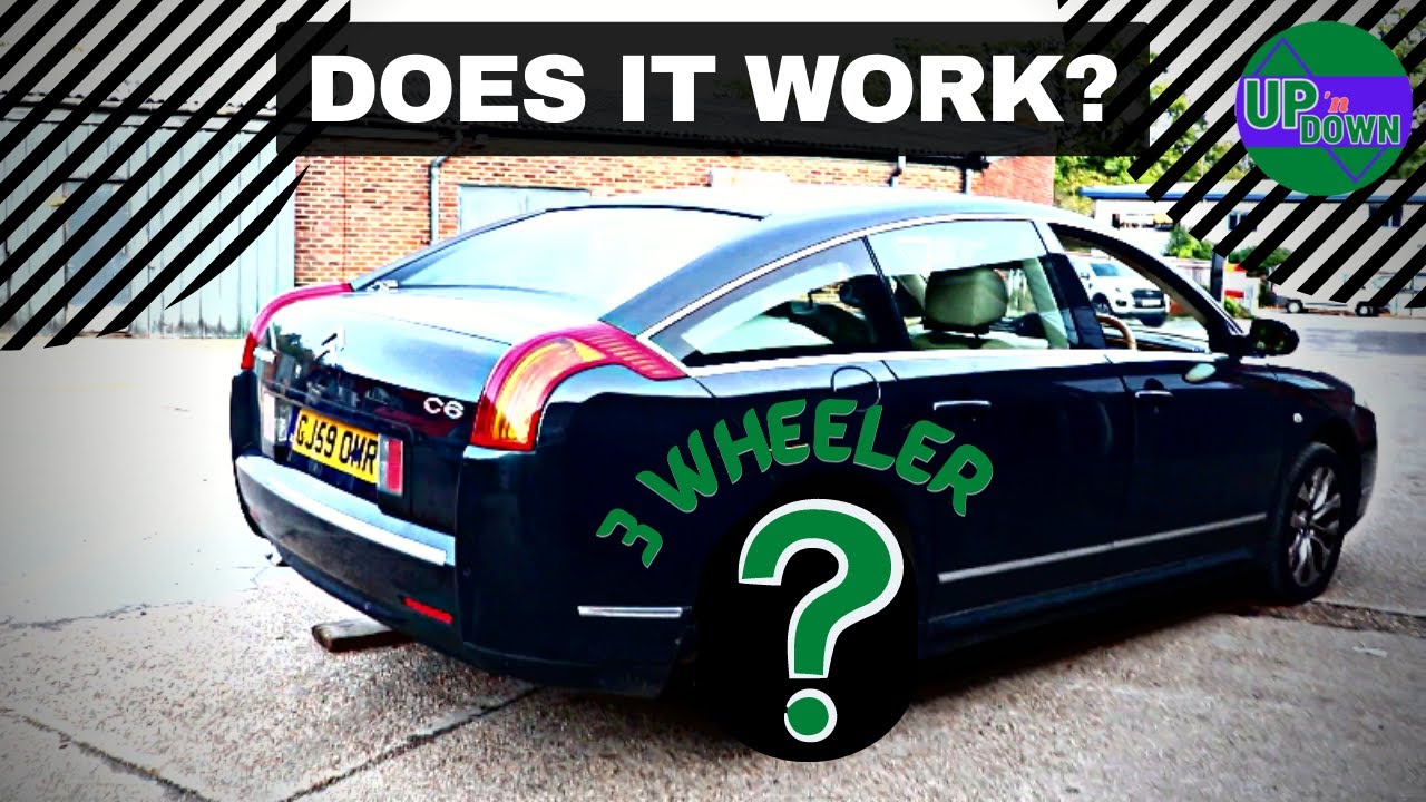 Can you drive a CITROEN C6 on THREE Wheels?! - YouTube