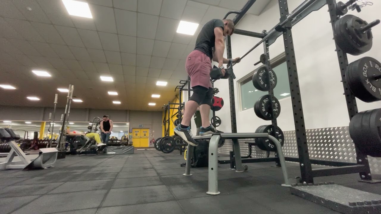 Glute Focused Dumbbell Step Up - Exercise Demo - YouTube