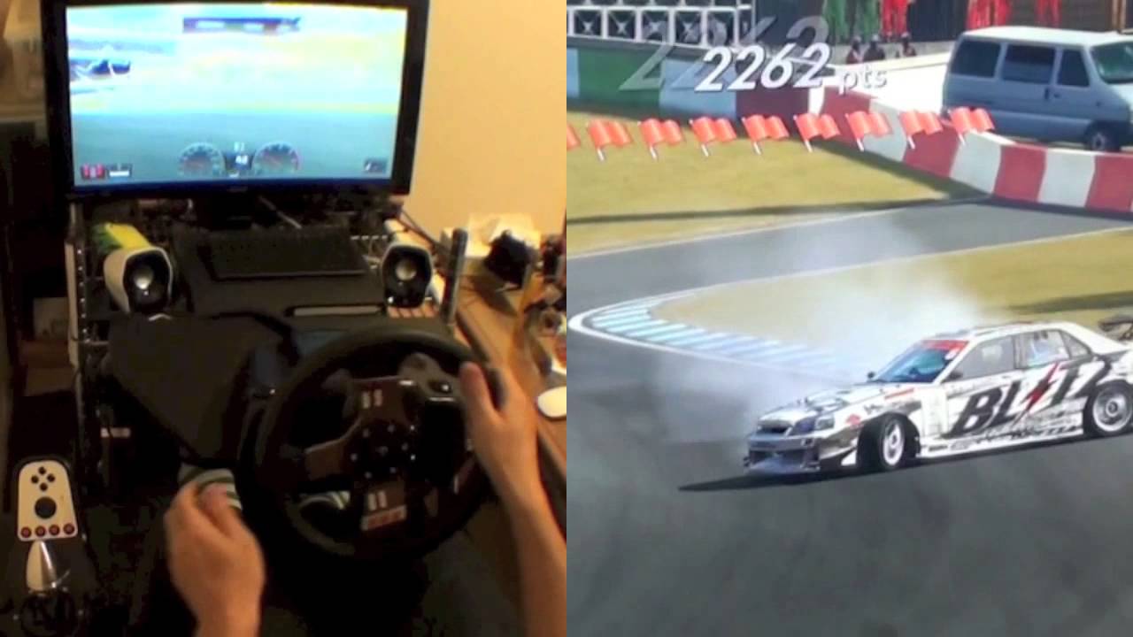 GT5 Drift Logicool G27 Racing Wheel(GT5) #01 - YouTube