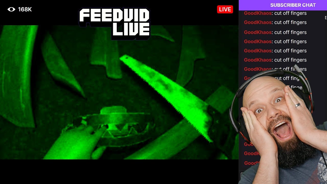 Chat Becomes Puppet Master! Feedvid Live! A Disturbing Stream! - YouTube