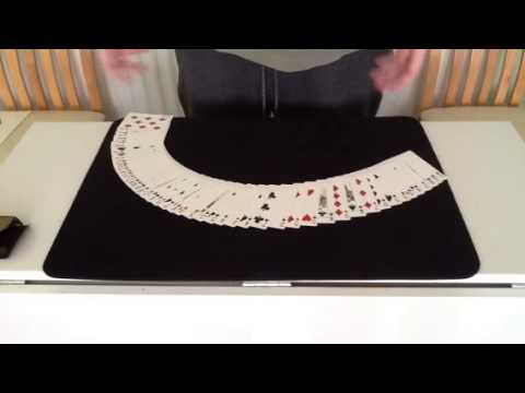 Card trick - Faster than the eye - YouTube