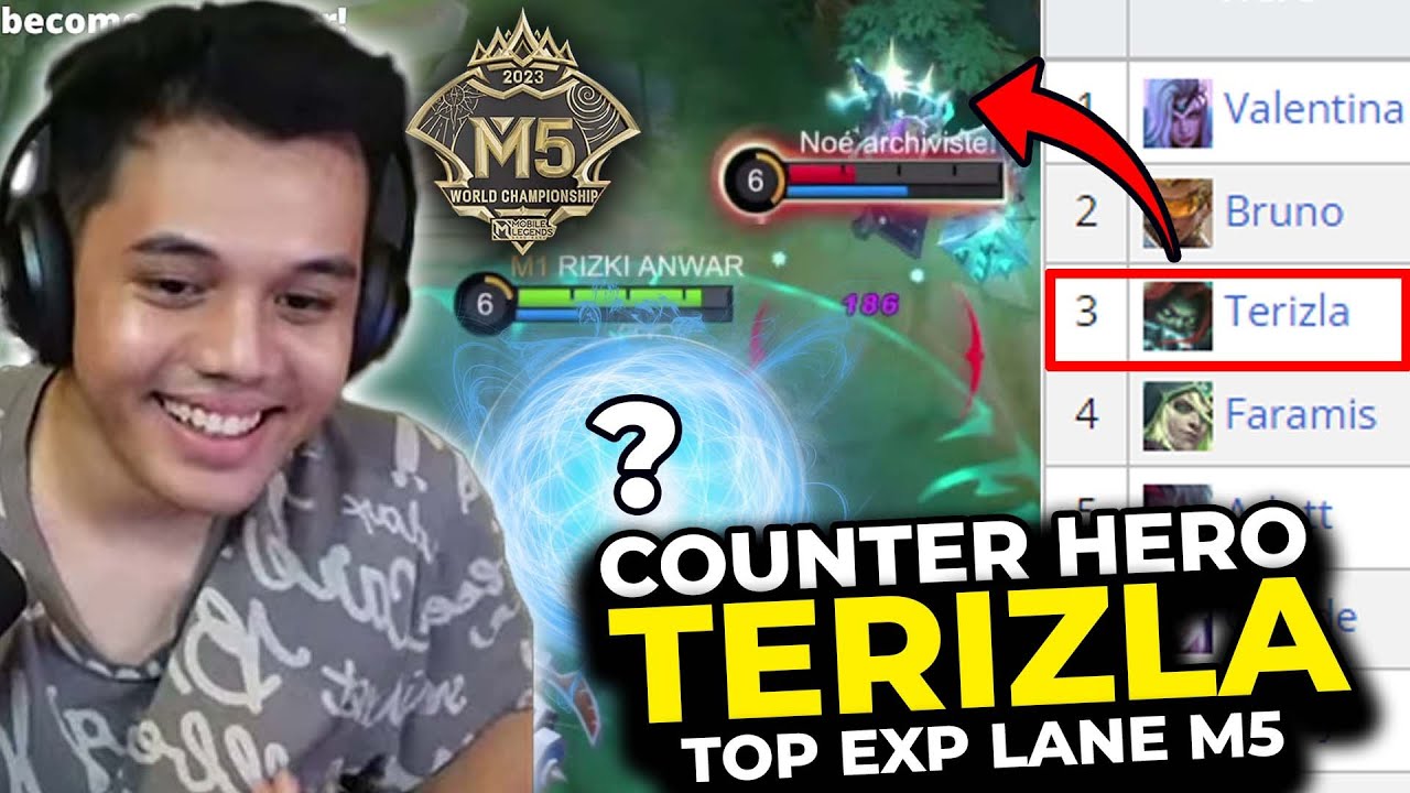 Counter Alama Hero EXP Lane Paling HITS di M5 Championship!! Sakit Bgt ...