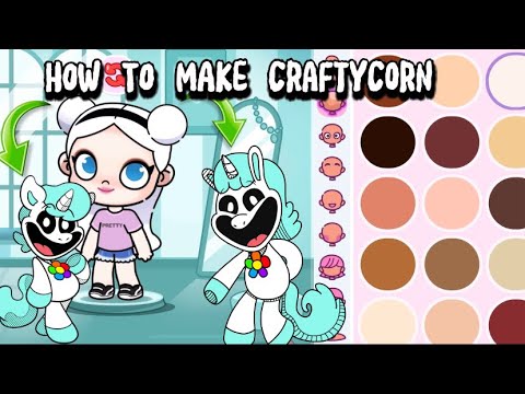 HOW TO MAKE CRAFTYCORN ⁉️POPPY PLAY TIME CHAPTER 3 | AVATAR WORLD - YouTube