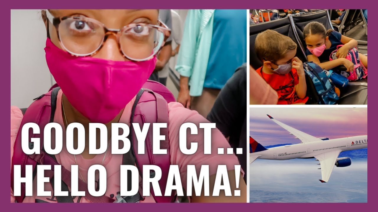 GOODBYE CT, HELLO DRAMA! (Day 1) / SINGLE MOM OF 2 - YouTube