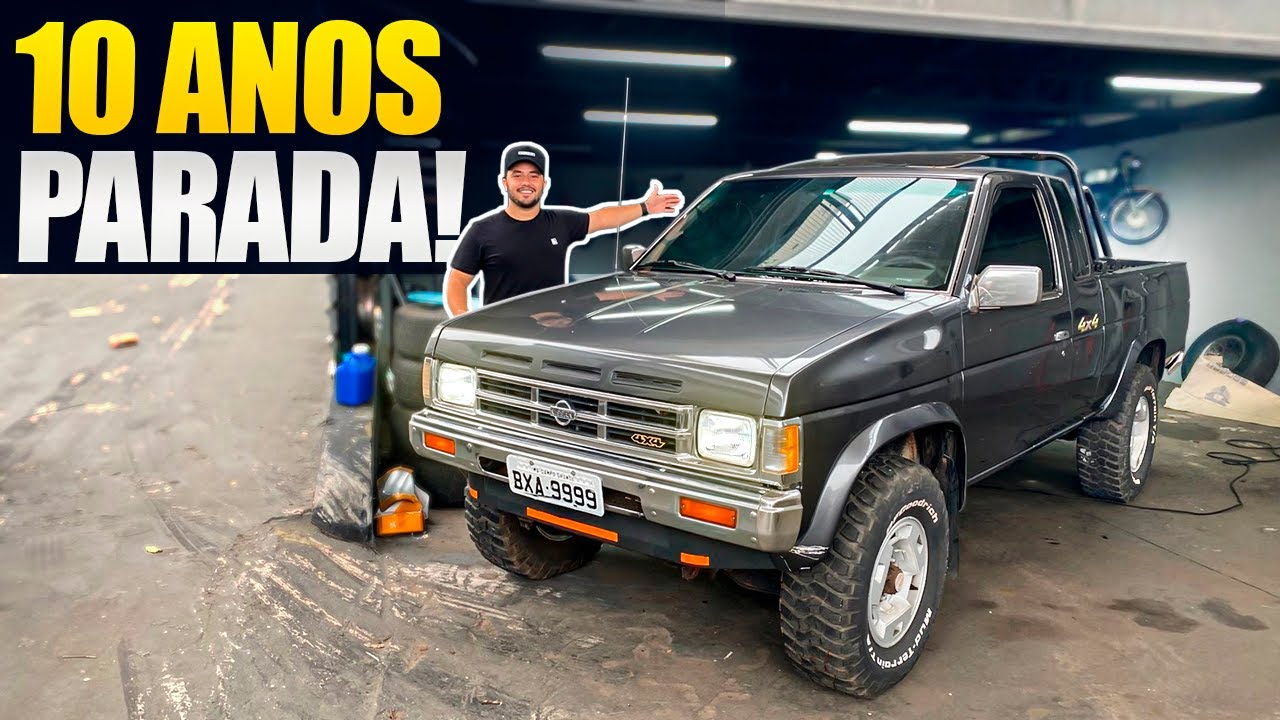 NISSAN D21, ESSA É A PRIMEIRA FRONTIER DA HISTÓRIA!! - YouTube