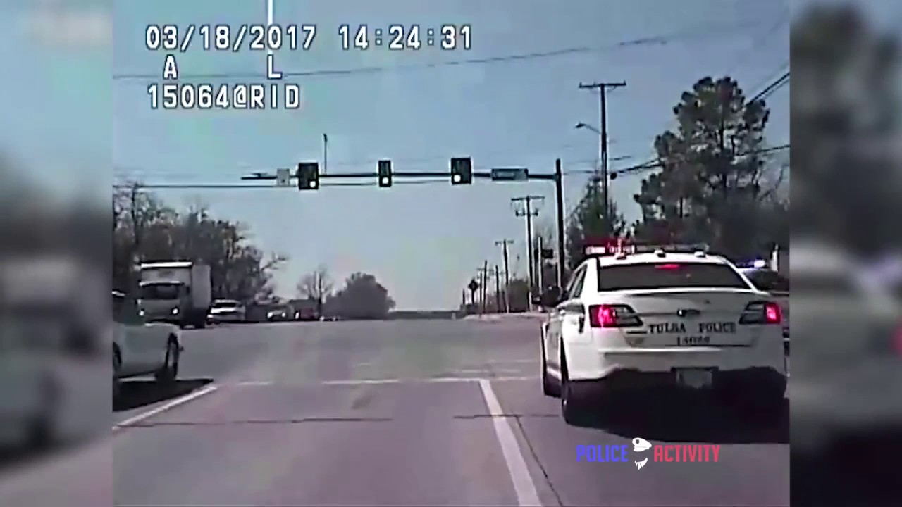 Suspect Run Over by Responding Police Officer - YouTube