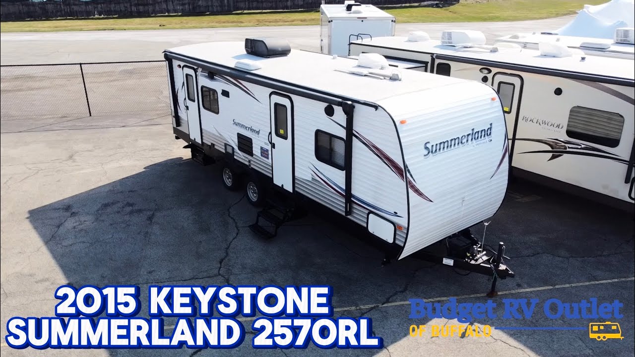2015 Keystone Summerland 2570RL travel trailer is ready for a Summer ...