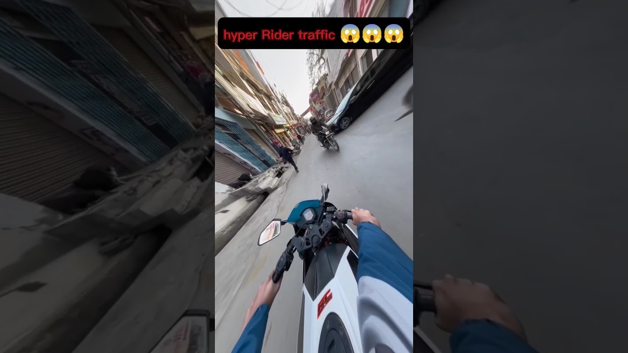 hyper Rider traffic 😱😱😱#rider #bikerider #bikelover #bikestunt #viral # ...