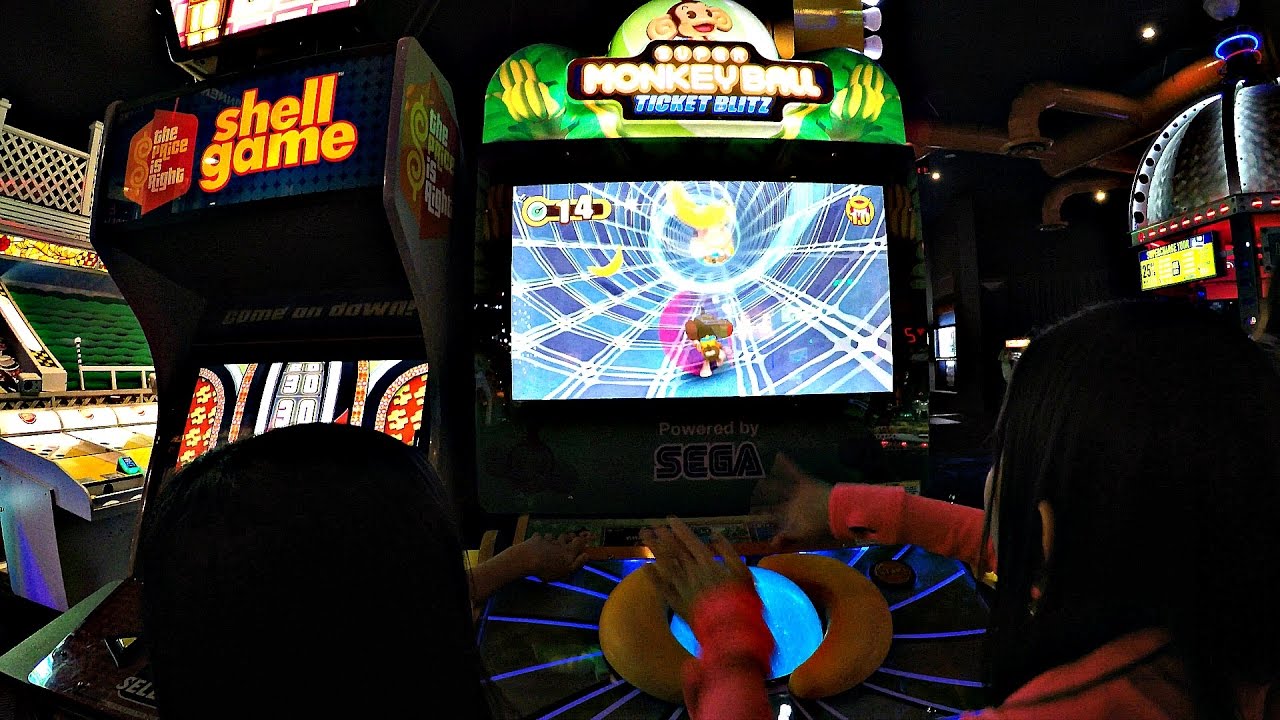 Let's Play Super Monkey Ball Ticket Blitz Family Entertainment Center ...