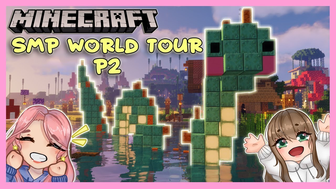 Minecraft SMP Aesthetic World Tour : Sweet's SMP South-Bound! P2 - YouTube