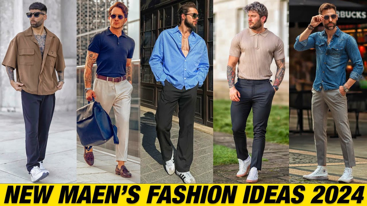 Summer Fashion For Men 2024 | Men's Fashion | Casual Outfit Ideas For ...