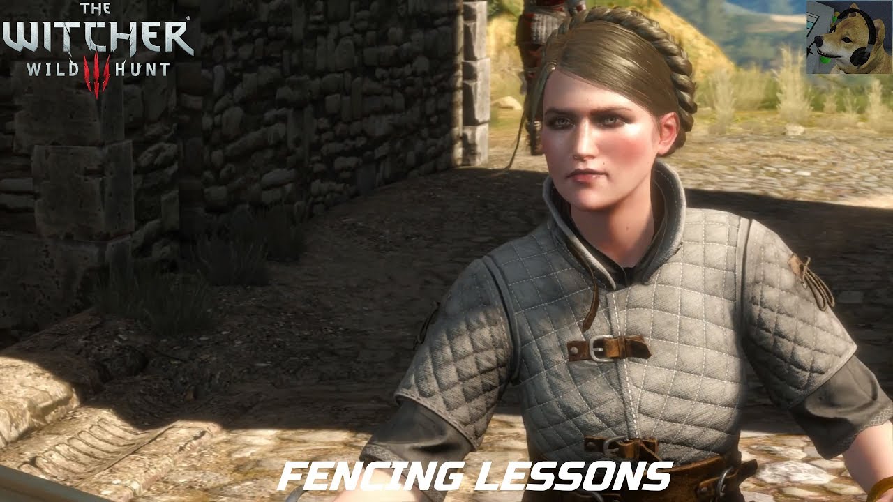 The Witcher 3 Wild Hunt – Fencing Lessons - YouTube